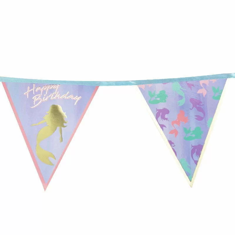 Mermaid Pennant banner – The Party Shack