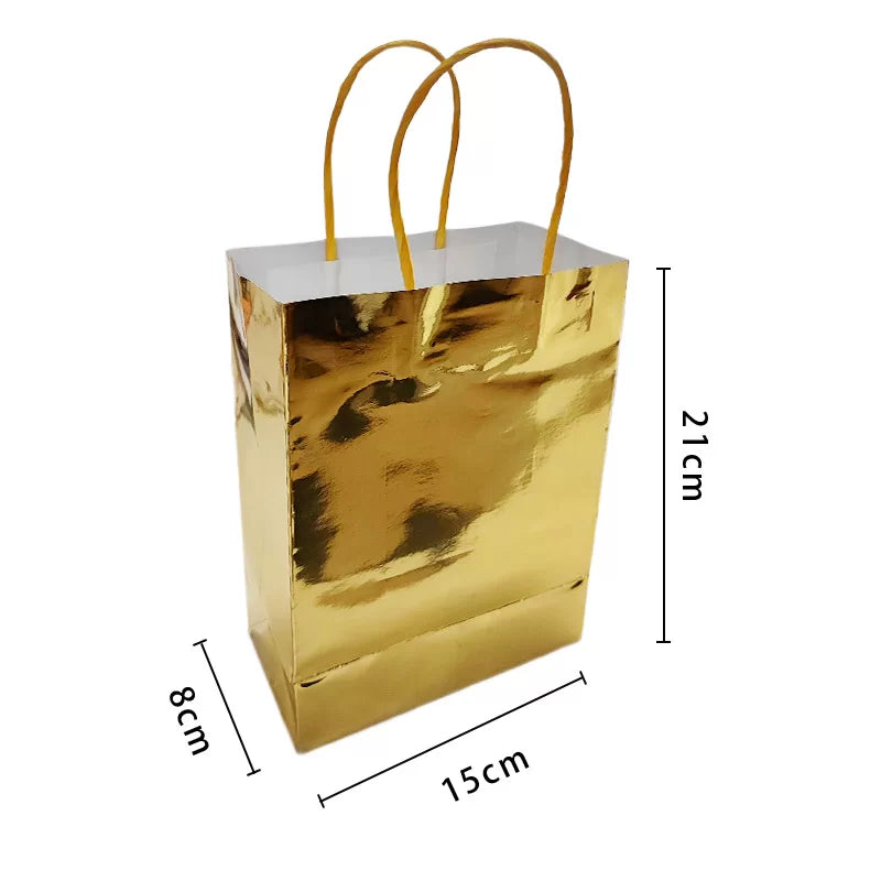 Gold Paper Party Bags – The Party Shack