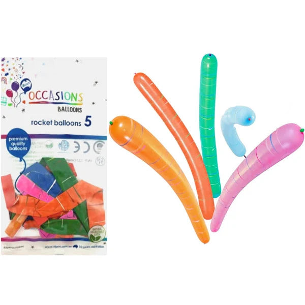 Rocket Balloons – The Party Shack