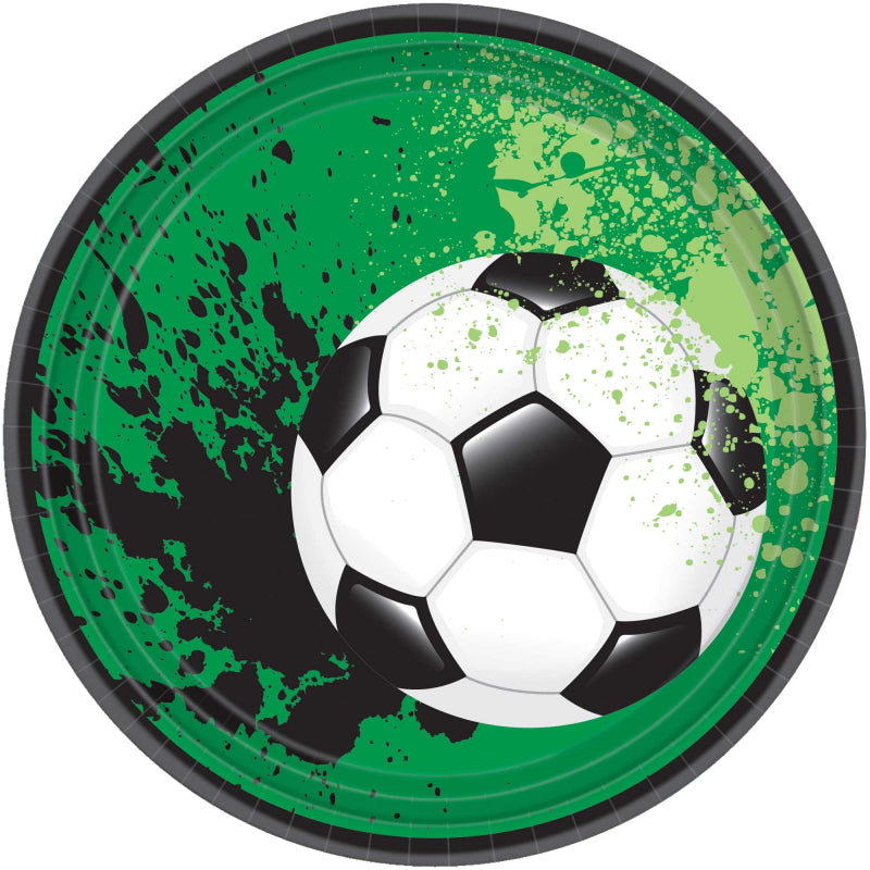 Soccer Plates - Goal Getter – The Party Shack