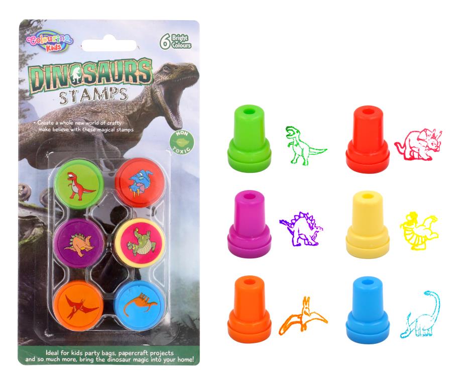 Dinosaur Stamp pack 6 – The Party Shack