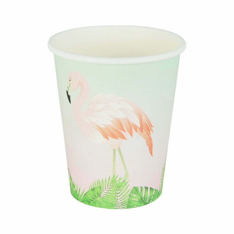 Flamingo Paper Cups – The Party Shack