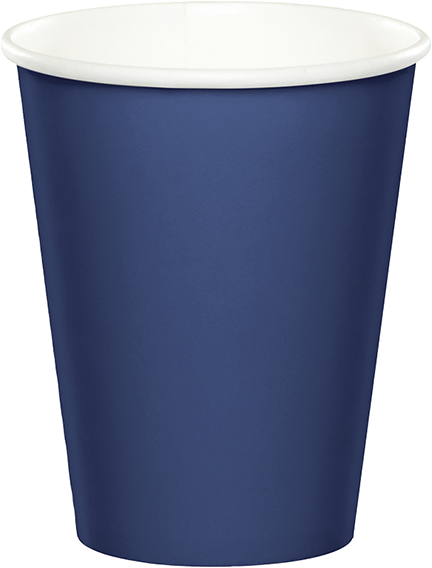 Navy Blue Paper Cups – The Party Shack