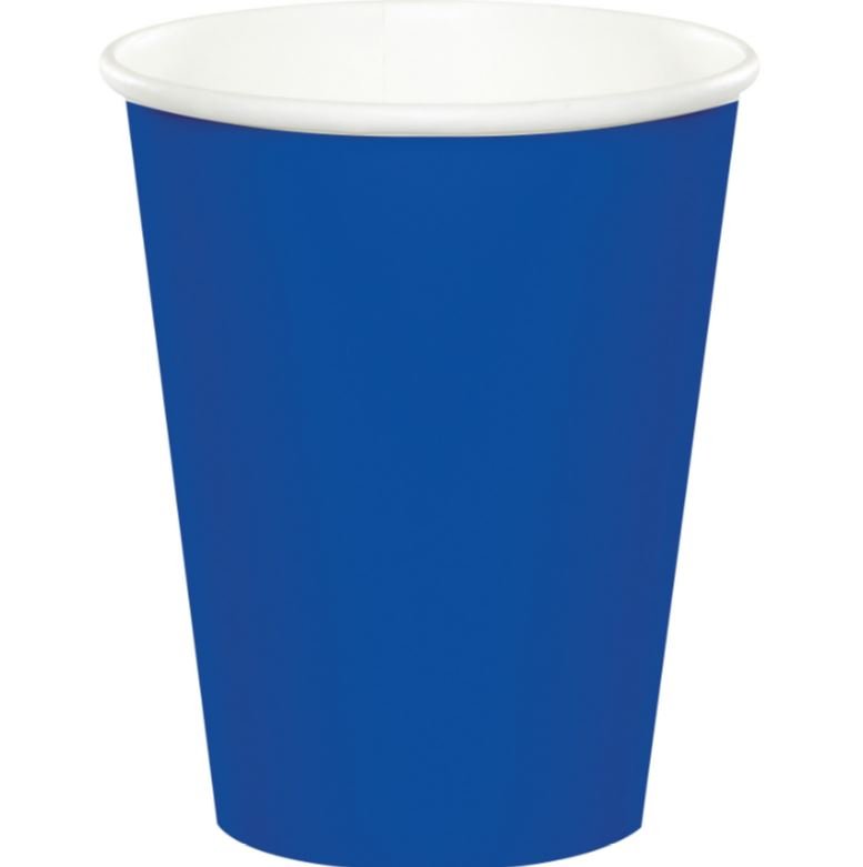 Royal Blue Paper Cups – The Party Shack